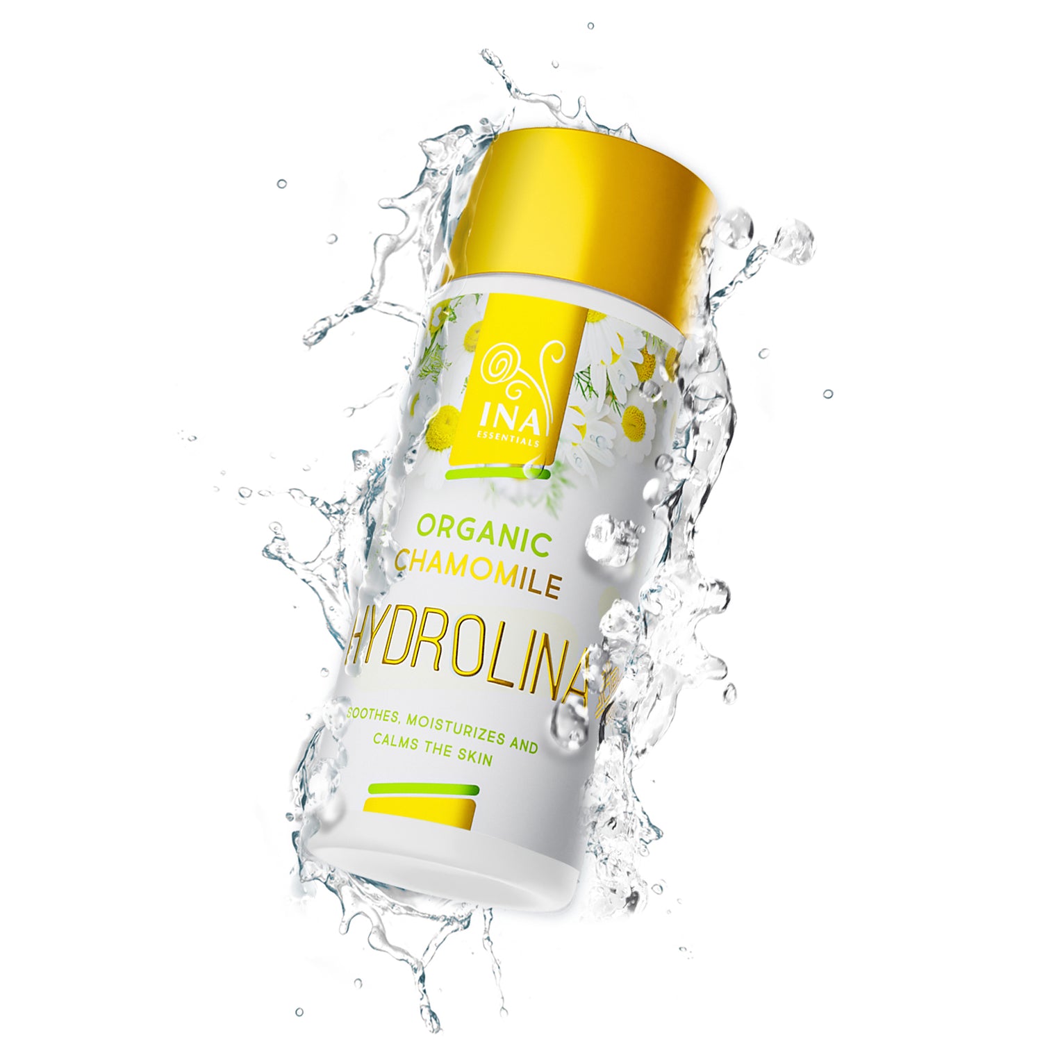 Organic Chamomile water - Hydrolina | Eczema | InaEssentials.UK