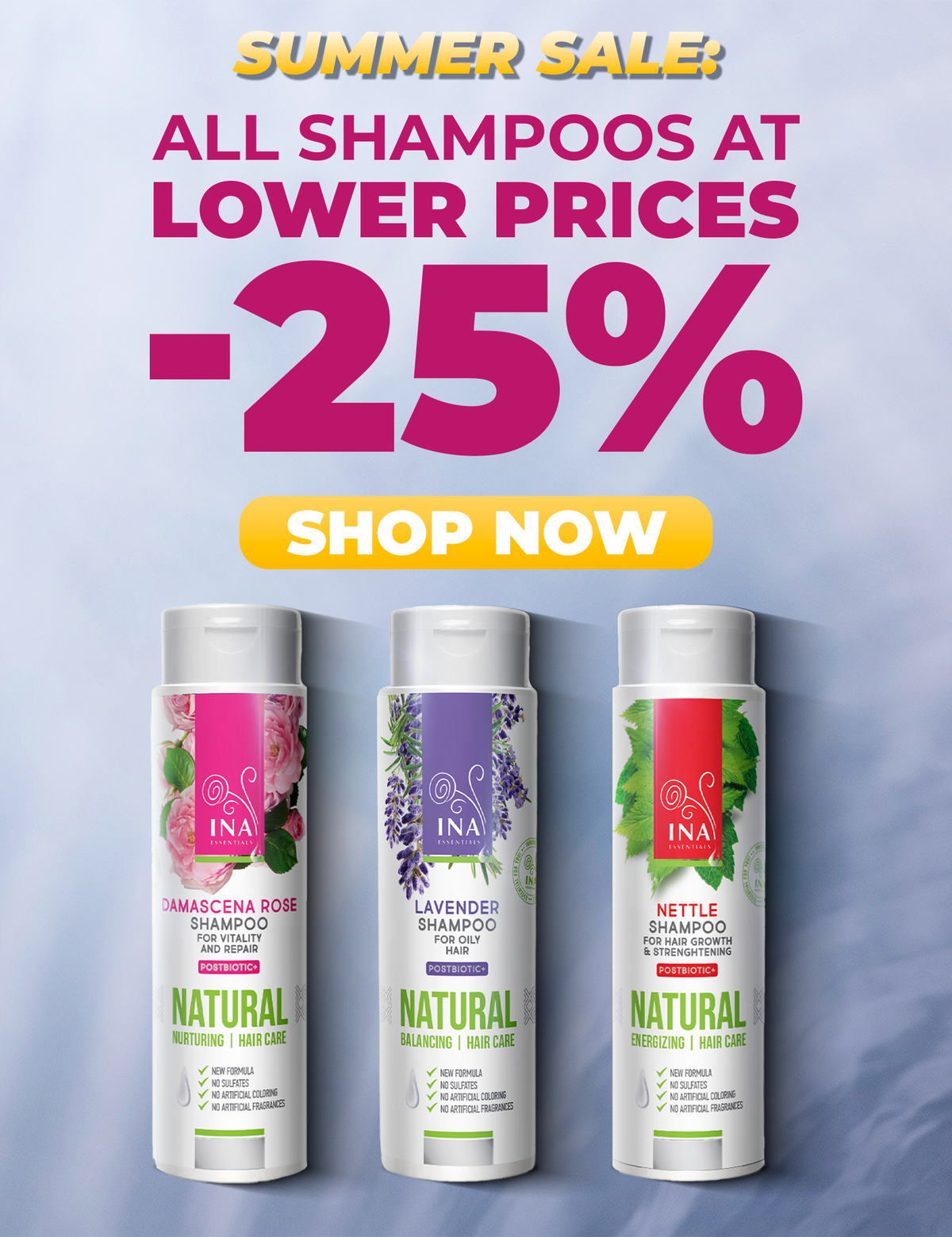 Family Online Store for 100% BIO Cosmetics | InaEssentials.UK