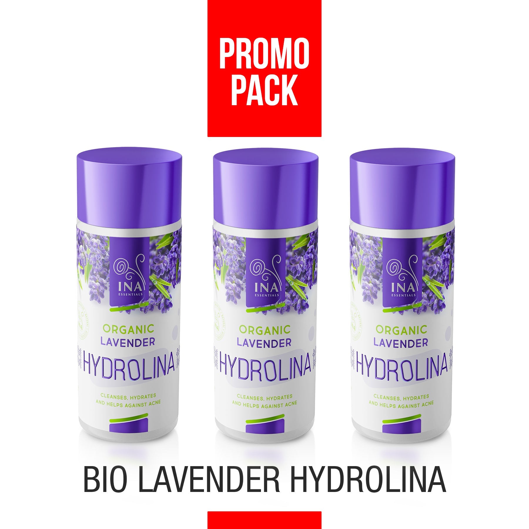Promo Set 3 Lavender waters- Hydrolina | InaEssentials.UK